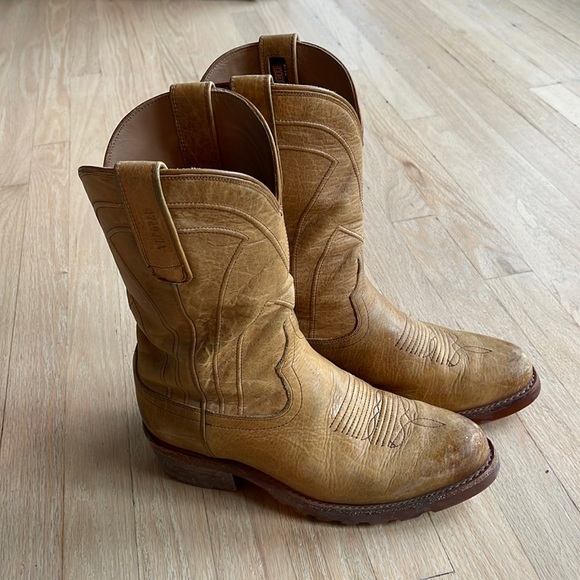 Tecovas | Shoes | The Bandera In Wheat Bison Size 8ee | Poshmark